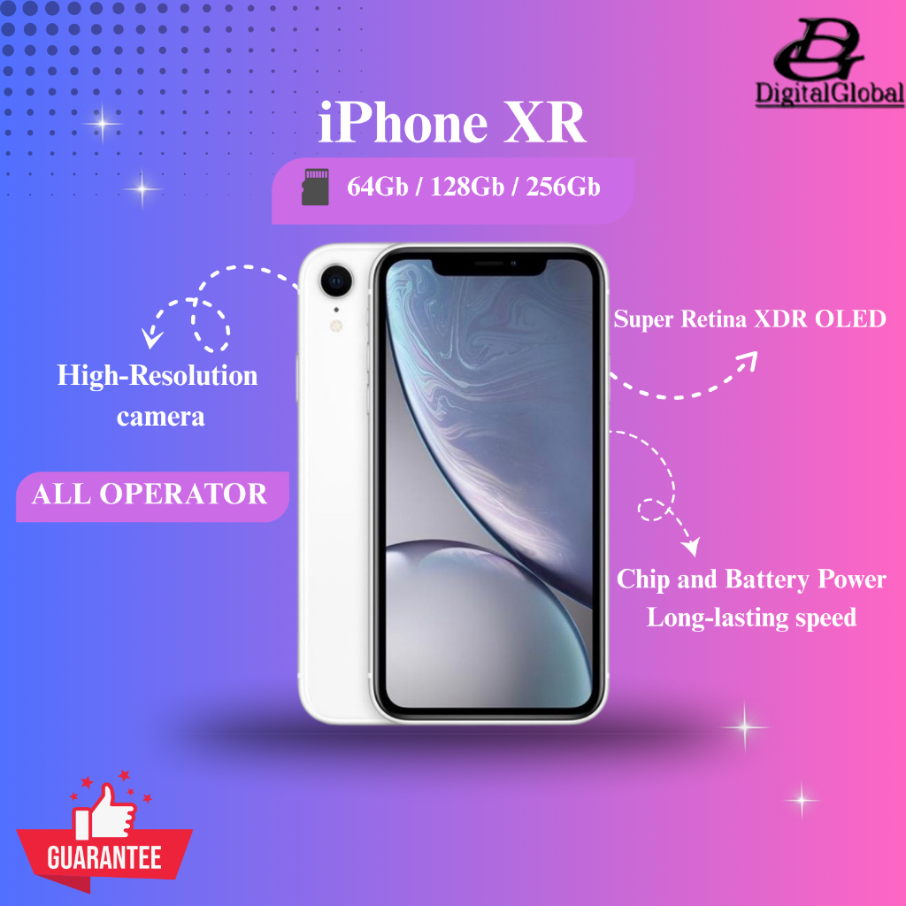 Jual iP XR Second Original 64GB/128GB / 256GB 100% Mulus Fullset Like ...