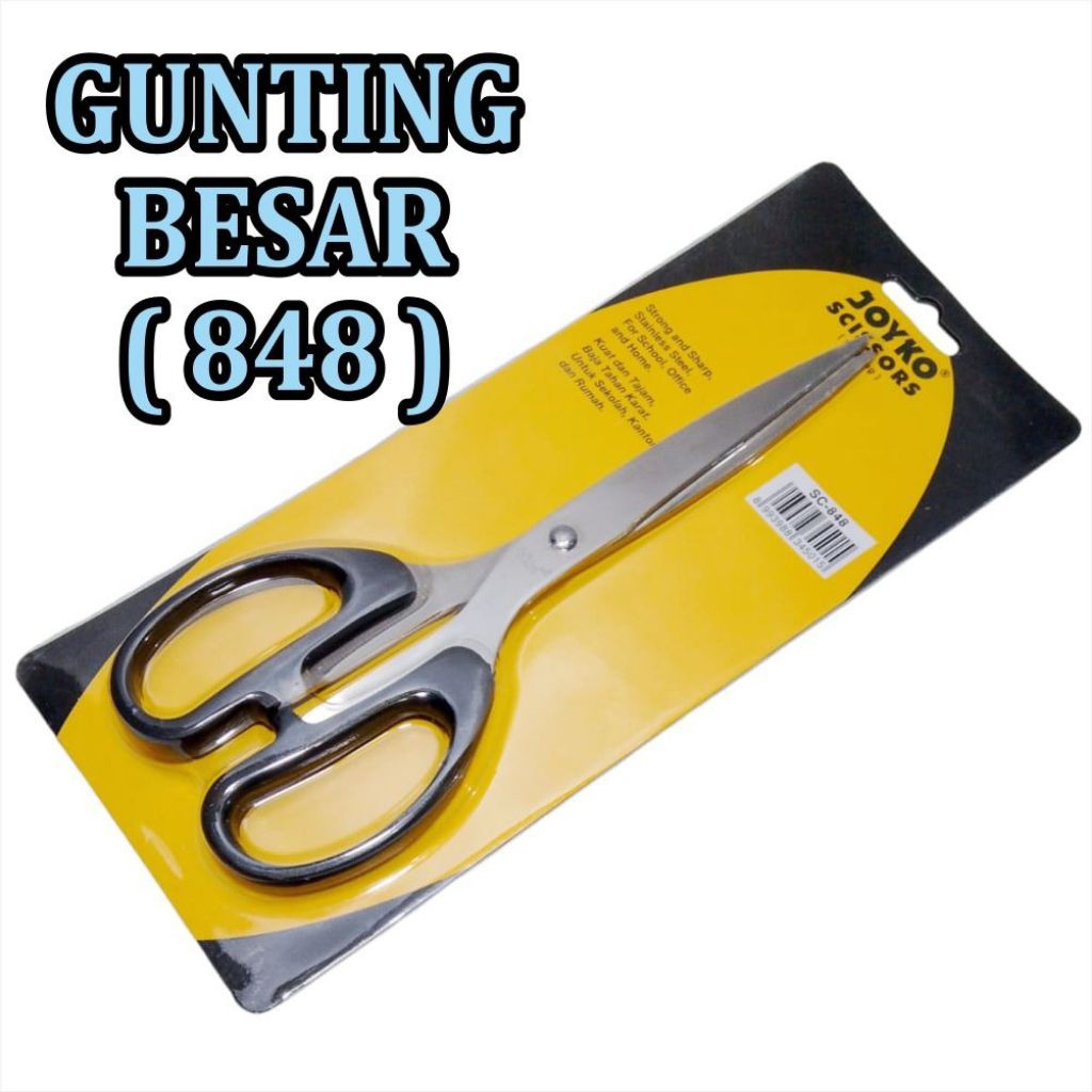 Jual PROMO!!! Gunting Besar SC848 Joyko Big Scissor / Gunting kertas ...