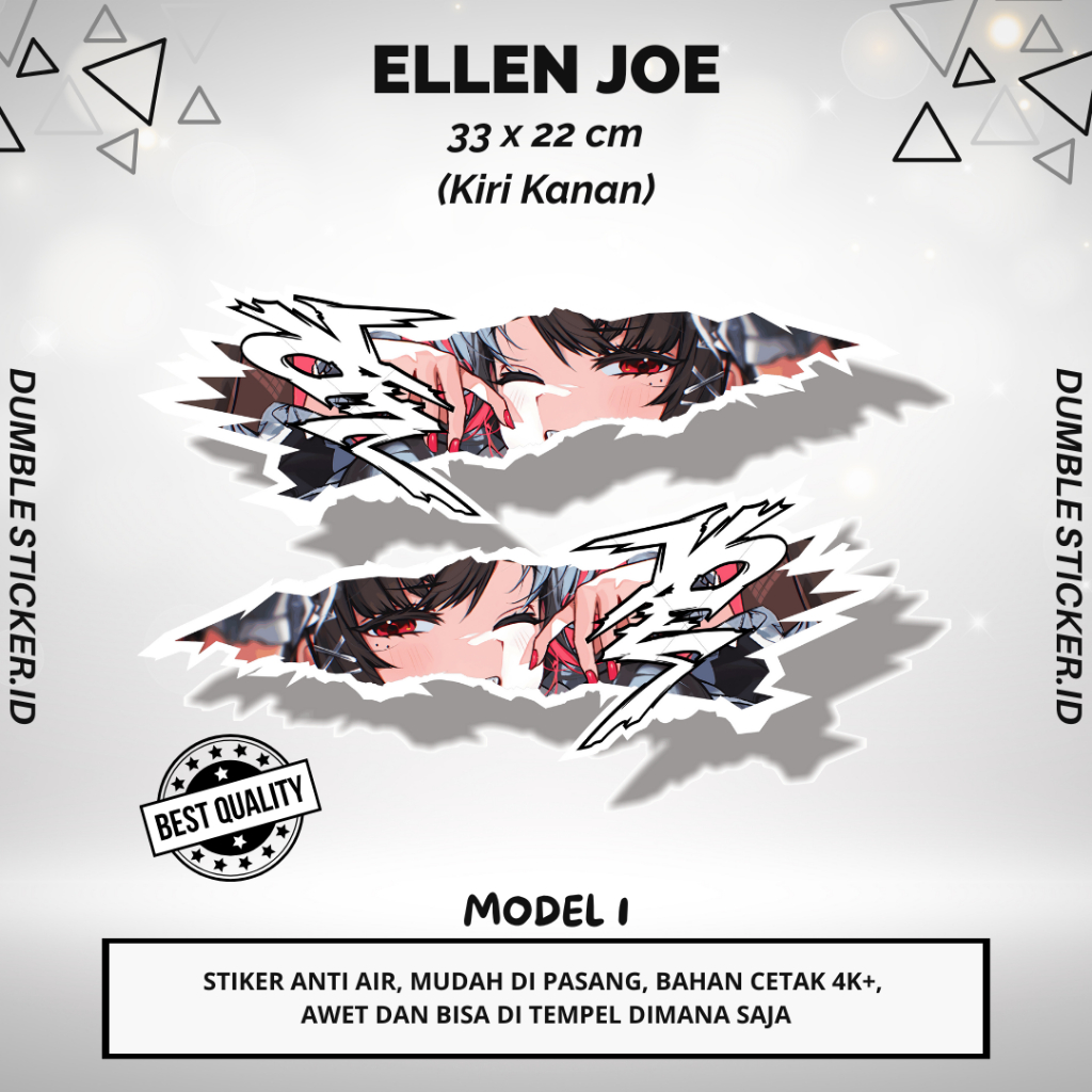 Jual Sticker Stripping All Type Motor Print Cutting Stiker Mata Anime ...