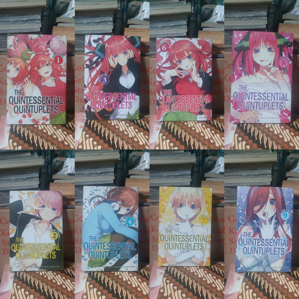 Jual komik the quintessential quintuplets 12,3,4,6,7,8,9 / komik the ...