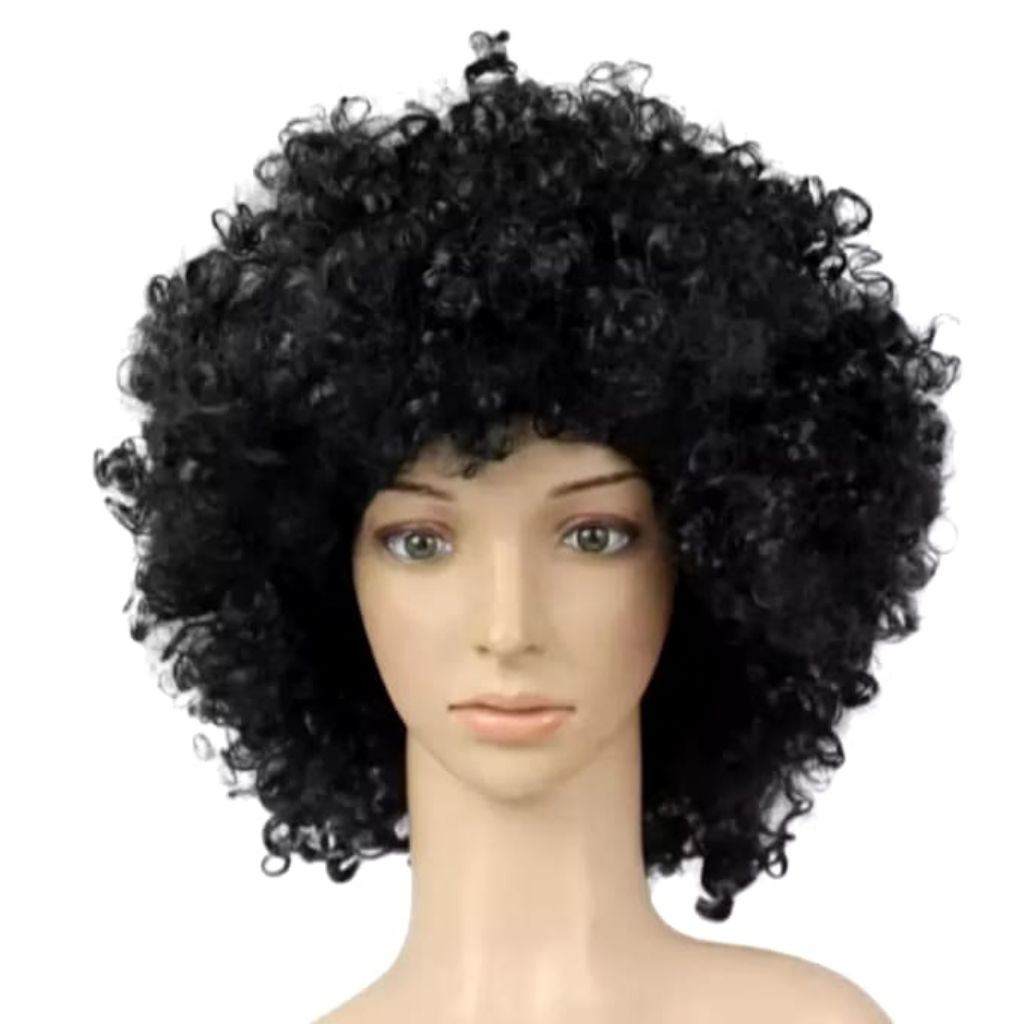 Jual Wig kribo / Rambut Palsu Kribo Allsize / Wig Badut / wig costplay ...