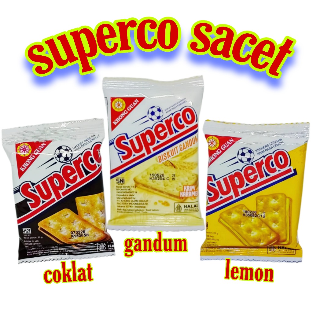 Jual BISKUIT SUPERCO RENCENG 22 GR | Shopee Indonesia