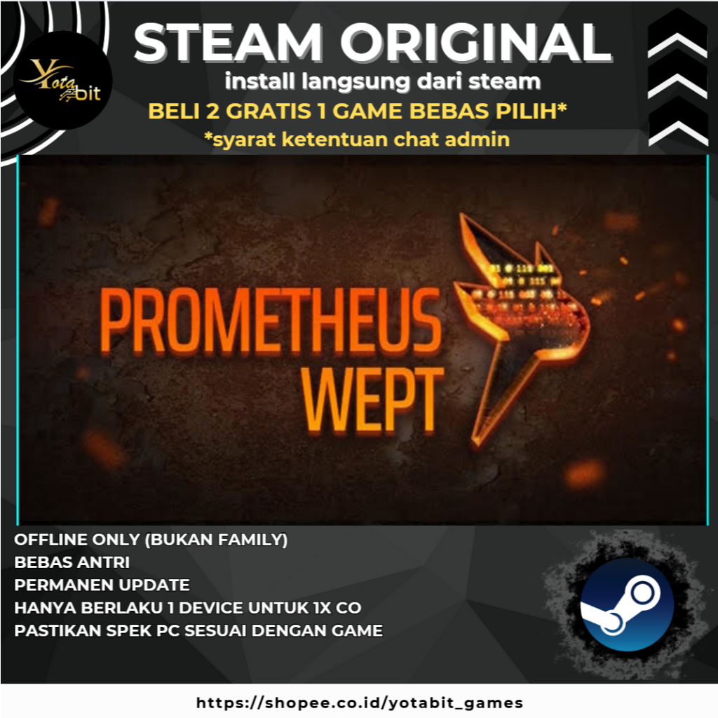 Jual Prometheus Wept PC Game Original Offline | Shopee Indonesia