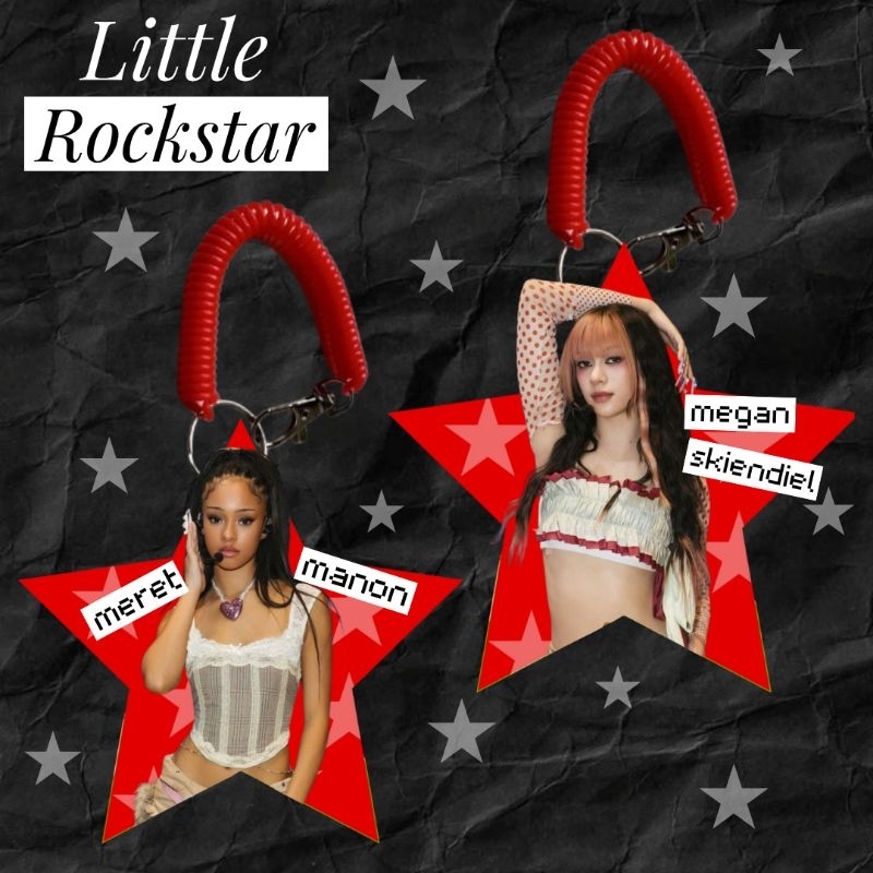 Jual [PRE-ORDER] LITTLE ROCKSTAR KATSEYE KEYCHAIN ACRYLIC KEYCHARM ...