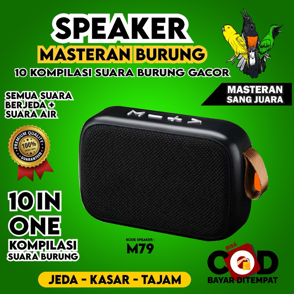 Jual Masteran Burung MP3 JUARA KOMPILASI 10 LAGU IN ONE SPEAKER G2 SIAP ...
