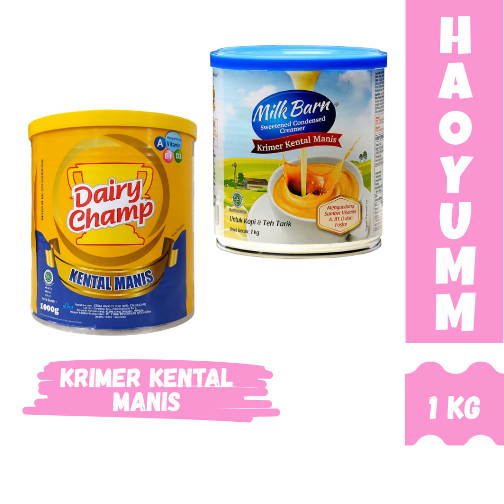 Jual [EXPIRED JAN 2027] KRIMER KENTAL MANIS DAIRY CHAMP / MILK BARN 1 ...