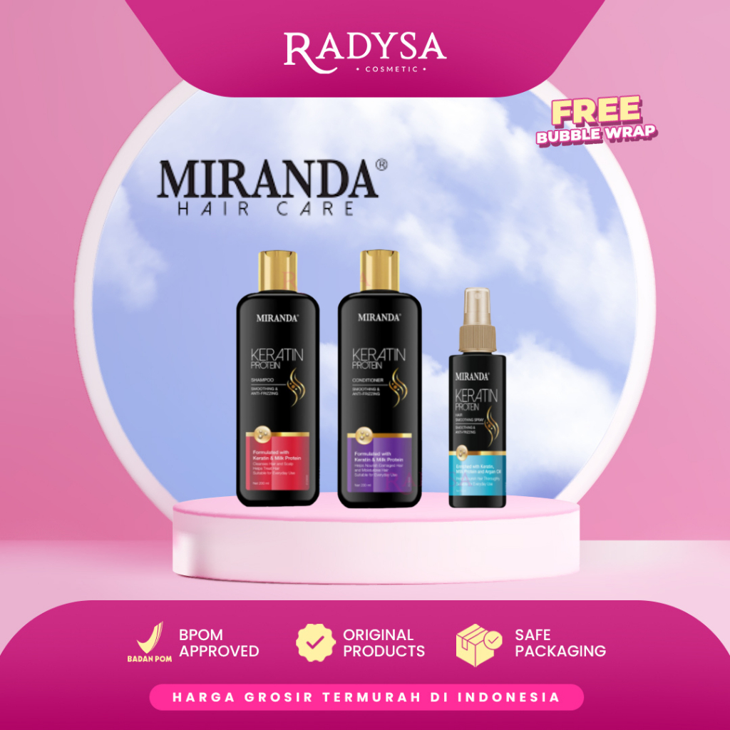 Jual RADYSA - Miranda Keratin Protein PRO Hair Conditioner 200ML | Hair ...