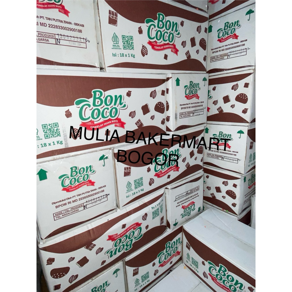 Jual SELAI COKLAT BON COCO (1 DUS )| isi 18 pak x 1 kg | 1 KARTON ...
