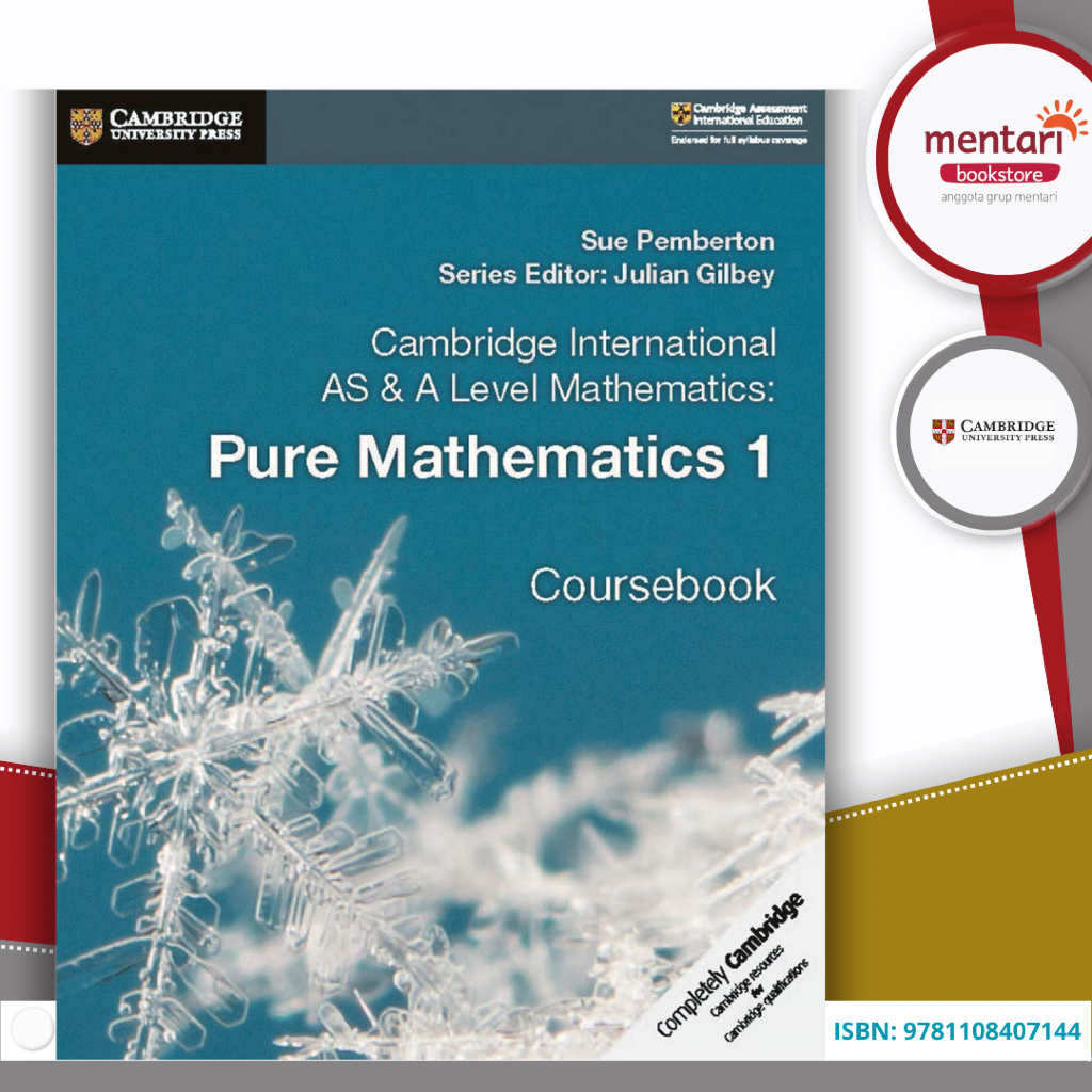 Jual Cambridge Intl AS&A Level Mathematics: Pure Mathematics Coursebook ...