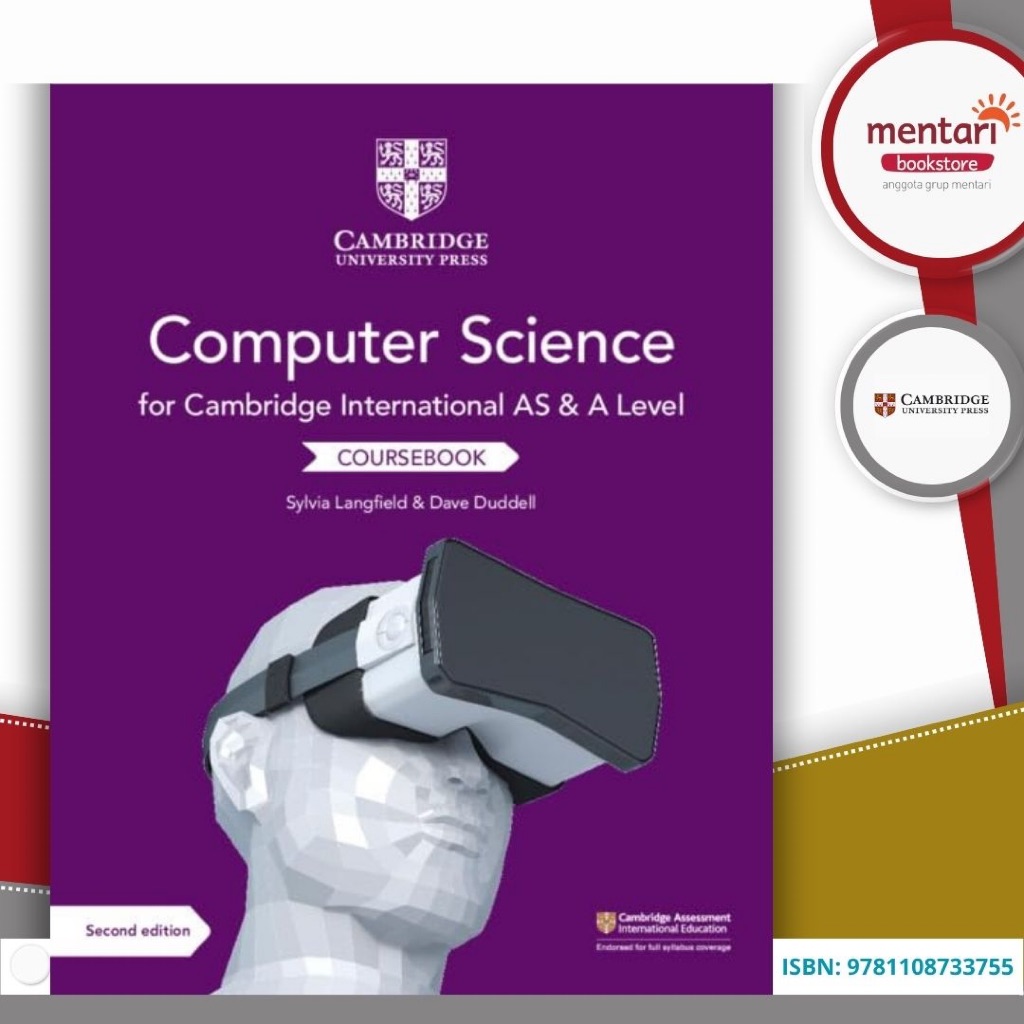 Jual Cambridge International As&A level Computer Science Coursebook ...