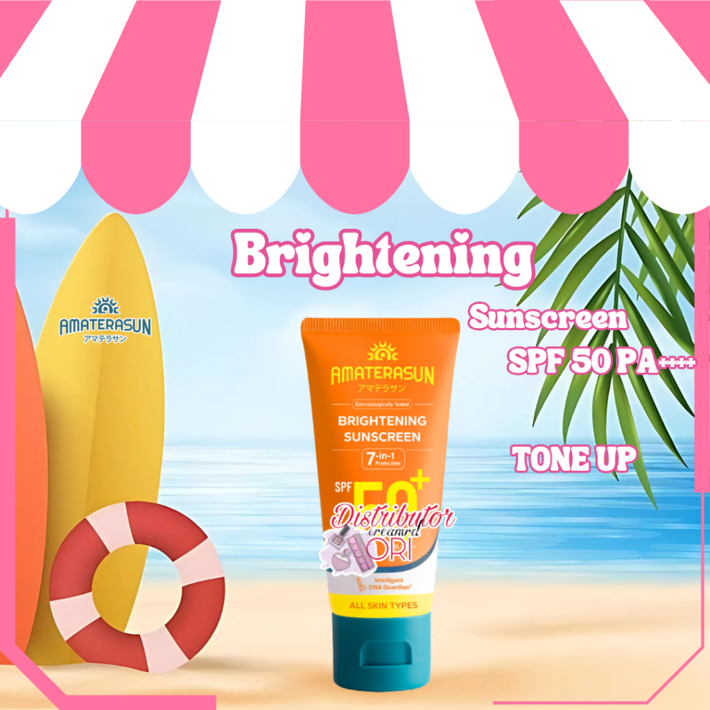 Jual Amaterasun Brightening Sunscreen SPF 50+ PA++++ - TONE UP ...