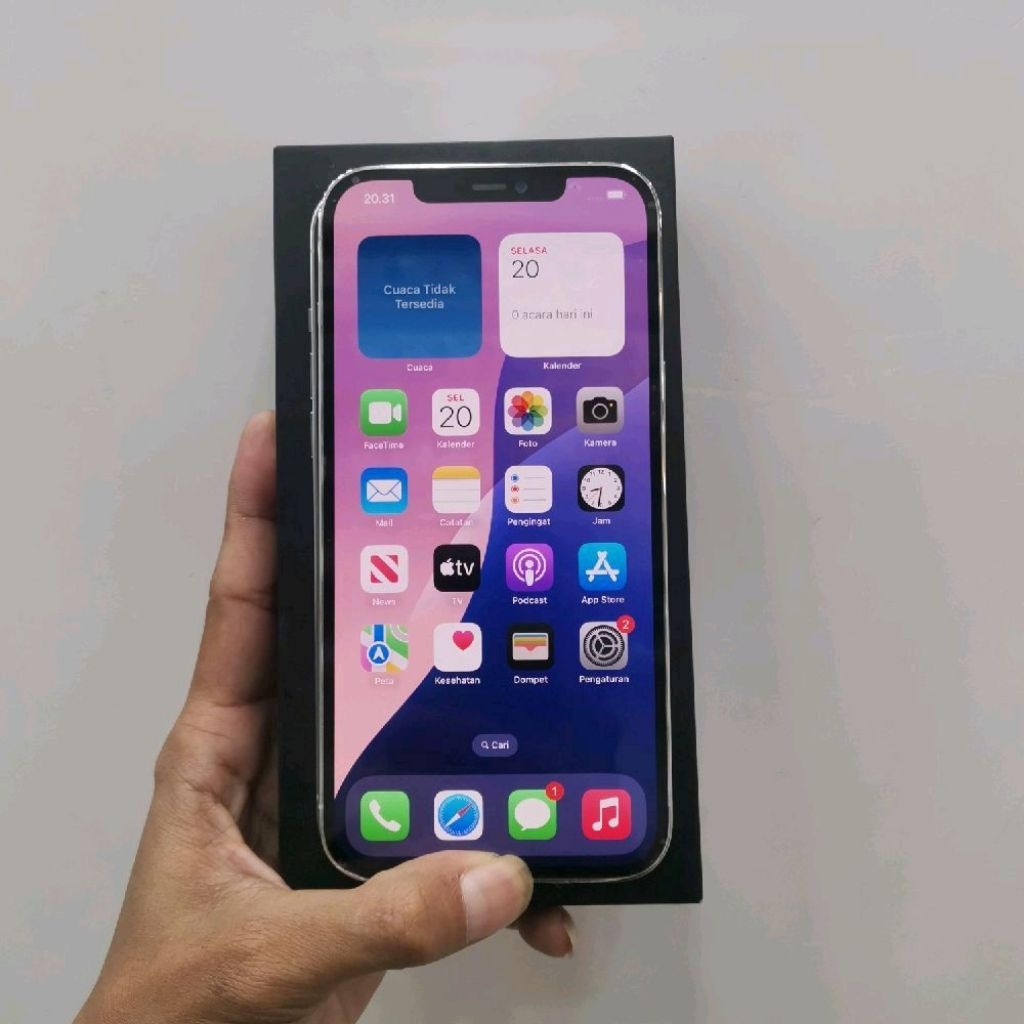 Jual HP HAPE SECOND BEKAS IPHONE 12 PRO MAX IBOX MINUS | Shopee Indonesia