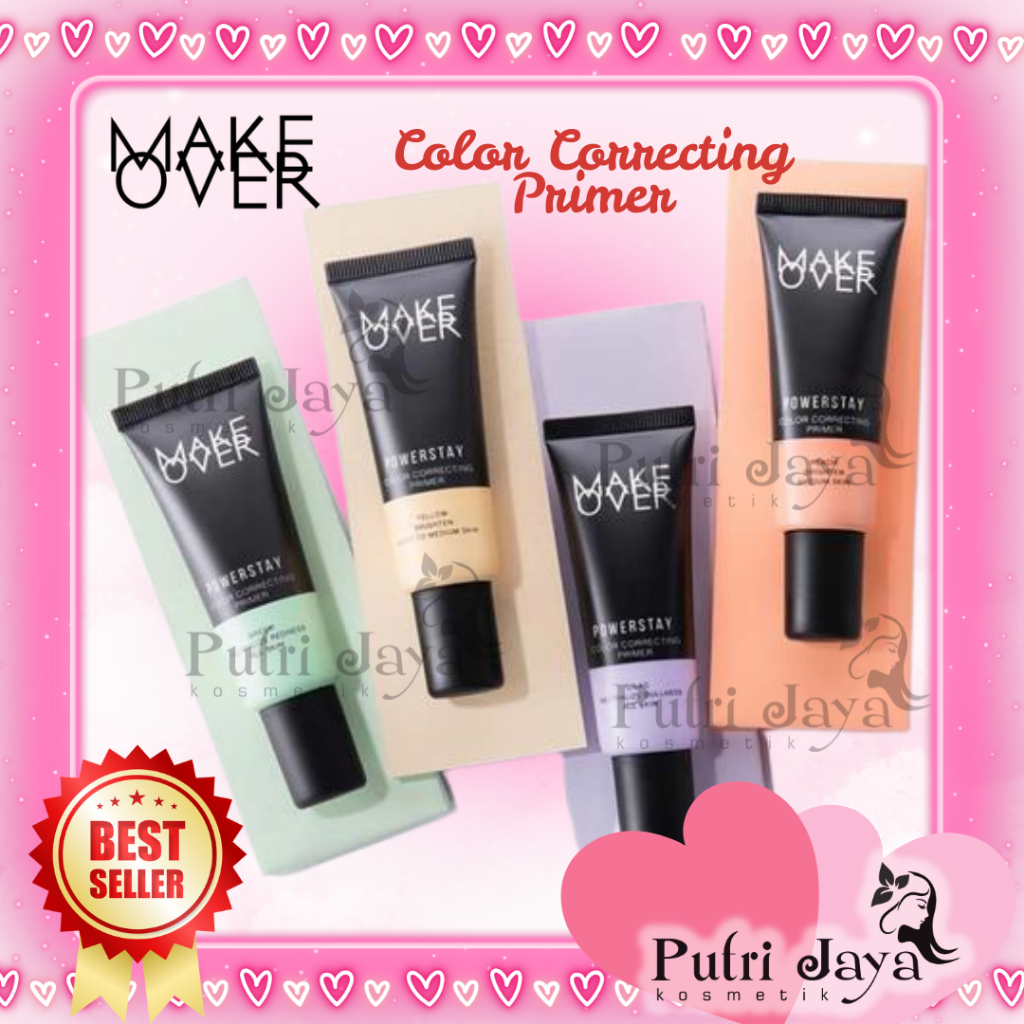 Jual MAKEOVER Powerstay Color Correcting Primer | Shopee Indonesia