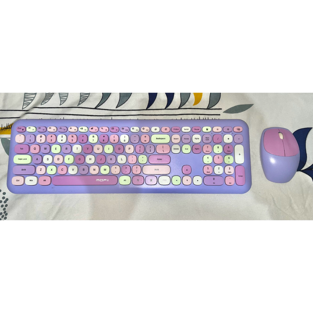Jual Mofii Keyboard Mouse set 2.4G wireless (PRELOVED) | Shopee Indonesia