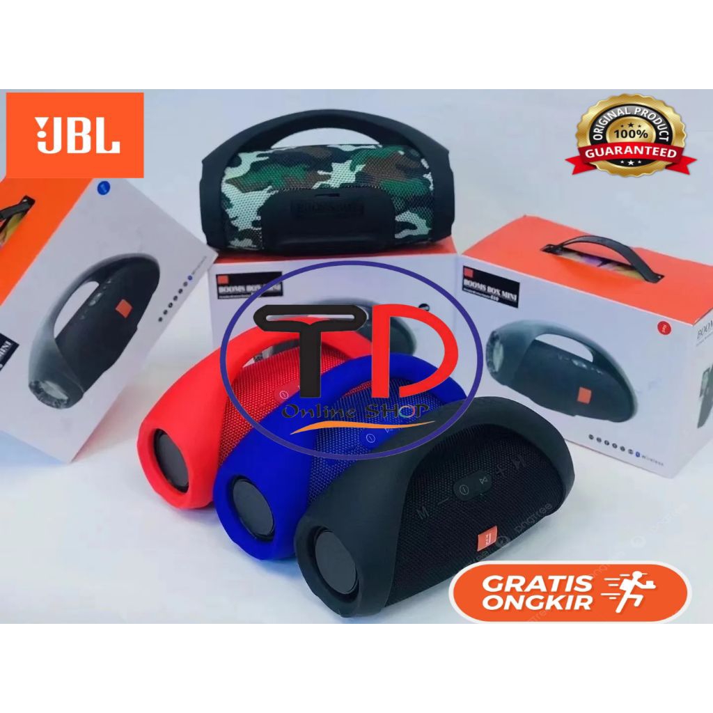 Jual JBL Boombox mini 22 inc 6.000 mah Portable Mega Bass USB Tipe C ...