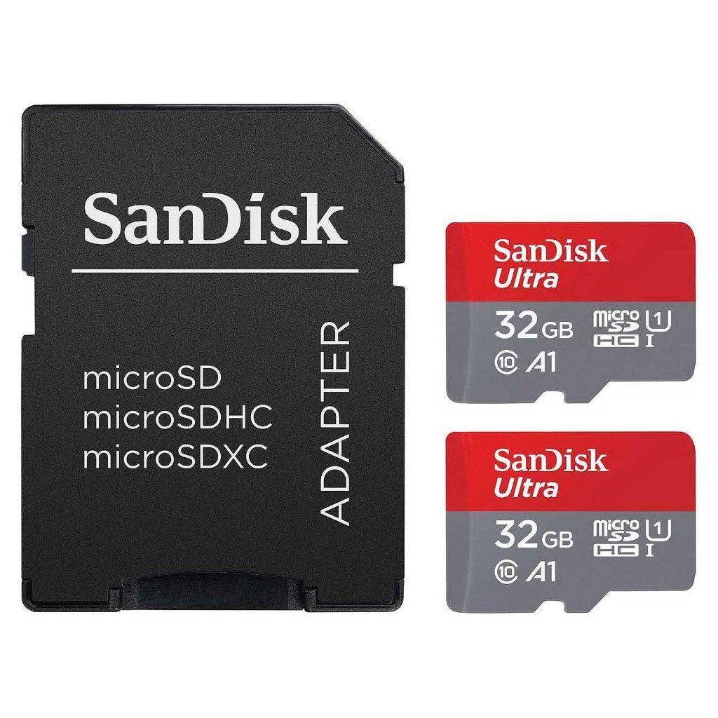 Jual Memory SanDisk Adaptor SanDisk microSDHC / microSDXC Ultra A1 16GB/32GB/64GB/128GBClass 10 ...