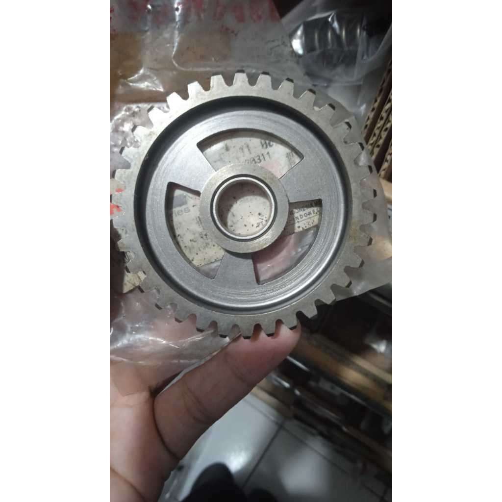 Jual 3KA-E7211-00 GEAR RASIO 1 GIGI 1 MATA 34T RX KING ORIGINAL YAMAHA ...