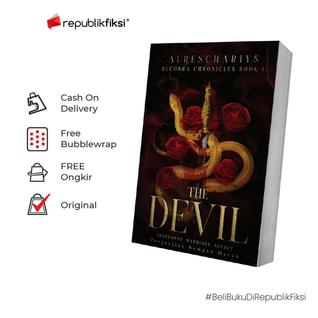 Jual Buku Novel The Devil - Alreschariys - Akad | Shopee Indonesia