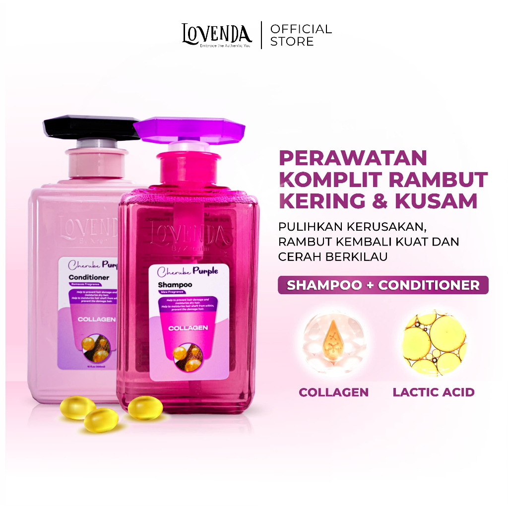 Jual Lovenda Bundling Shampoo & Conditioner | Shopee Indonesia