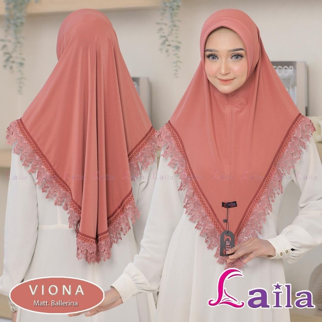 Jual HIJAB LAILA VIONA//HIJAB INSTAN DEWASA//HIJAB INSTAN | Shopee Indonesia