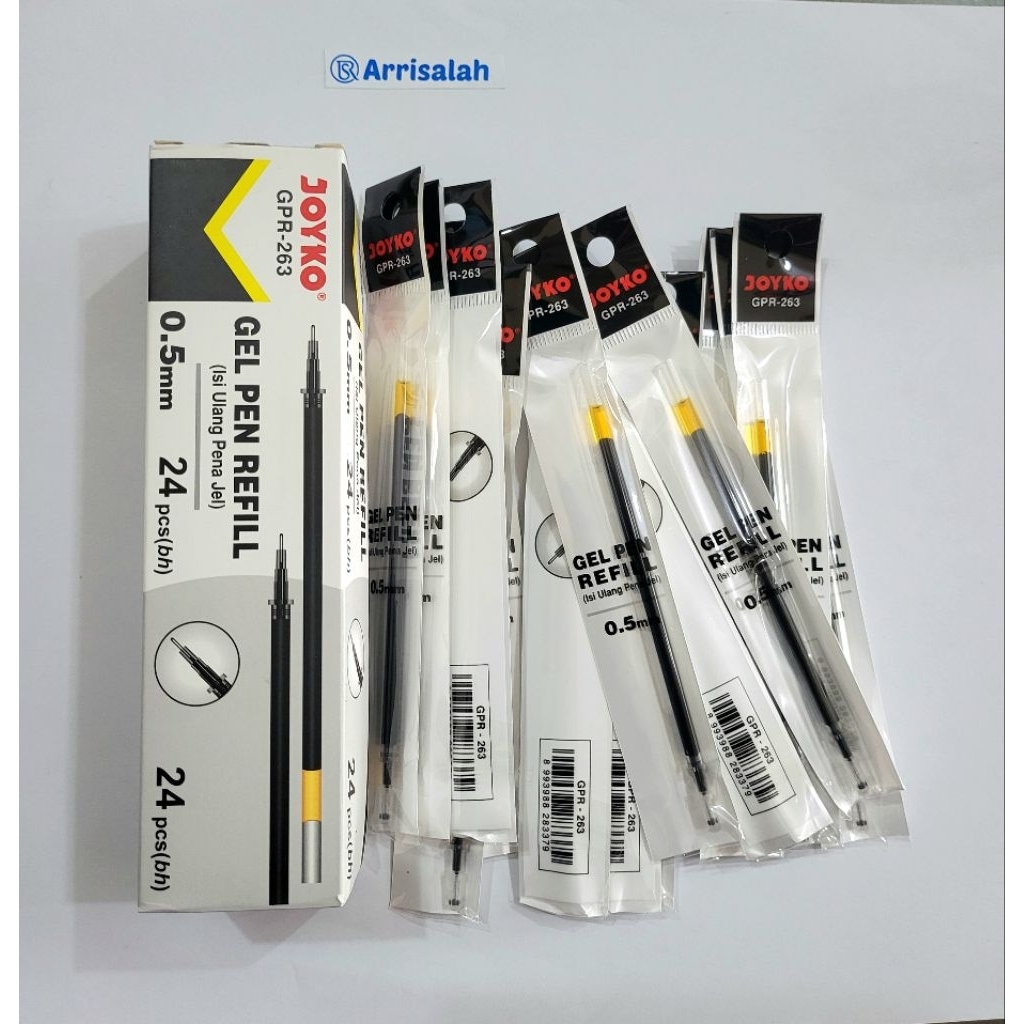Jual Gel pen Refill | Isi Ulang Pulpen | Refill pulpen Joyko GPR-263 (1 ...