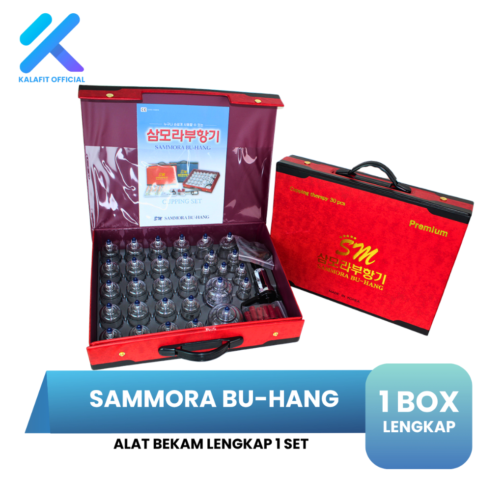 Jual SAMMORA BU-HANG Alat Bekam Full Set Alat Kop Angin Vacuum Cupping ...
