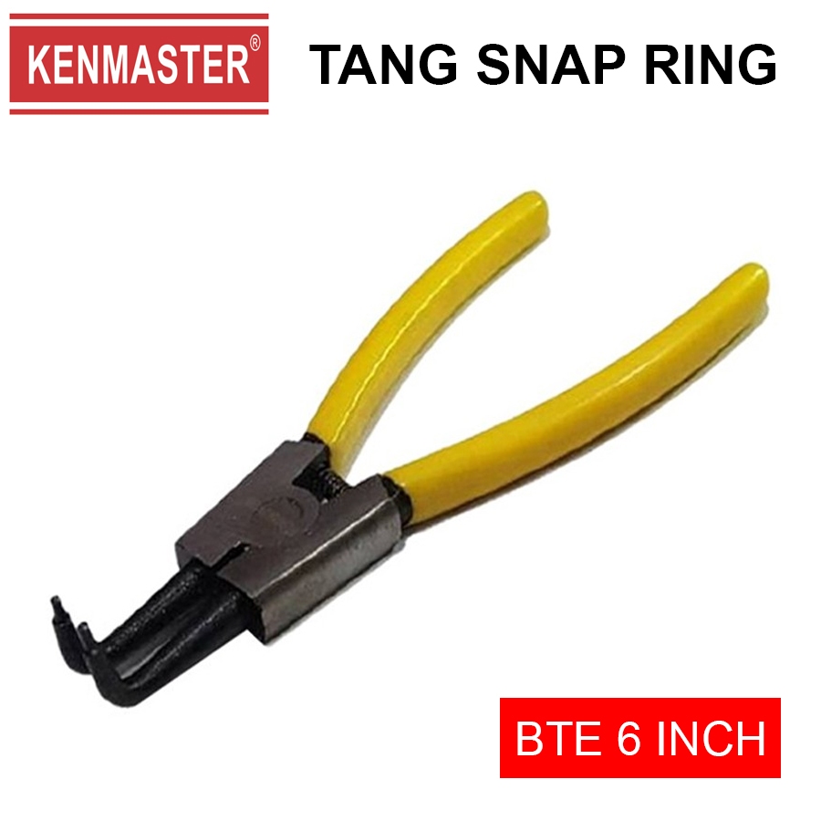 Jual Tang Snap Ring 6 inch Original Kenmaster Tang Circlip Bengkok ...