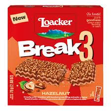 Jual LOACKER BREAK 3 HAZELNUT 76gr (HALAL) | Shopee Indonesia