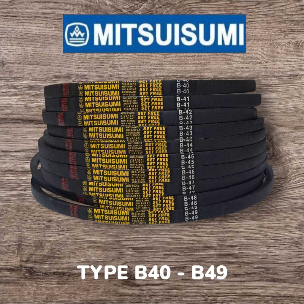 Jual MITSUISUMI V-BELT B40 B41 B42 B43 B44 B45 B46 B47 B48 B49 | Shopee Indonesia