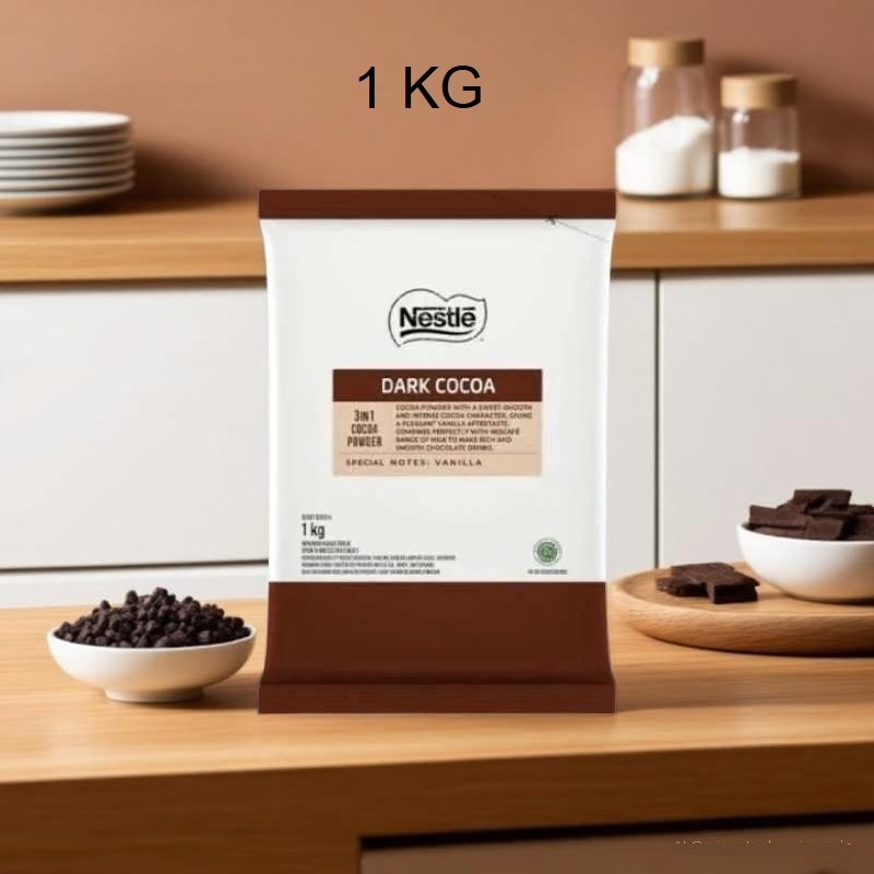 Jual NESTLE DARK COCOA Darkcocoa Coklat Malt by Nestle Profesional Cocoa Chocolate Alegria Bubuk ...