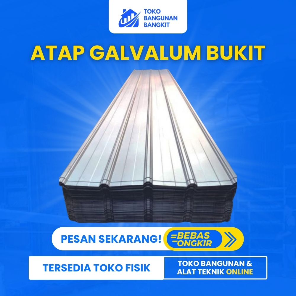 Jual ATAP GALVALUM BUKIT TEBAL 0.3 - BERBAGAI UKURAN | Shopee Indonesia