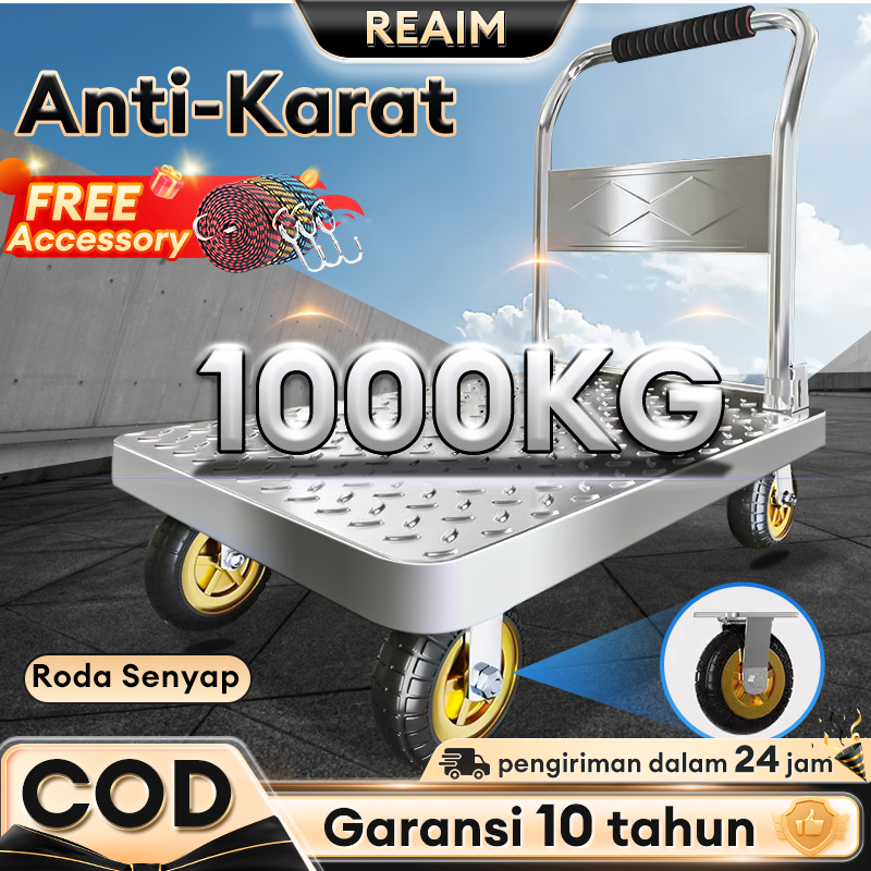 Jual Troli Barang Lipat Model Besi troli serbaguna troli galon Besi ...