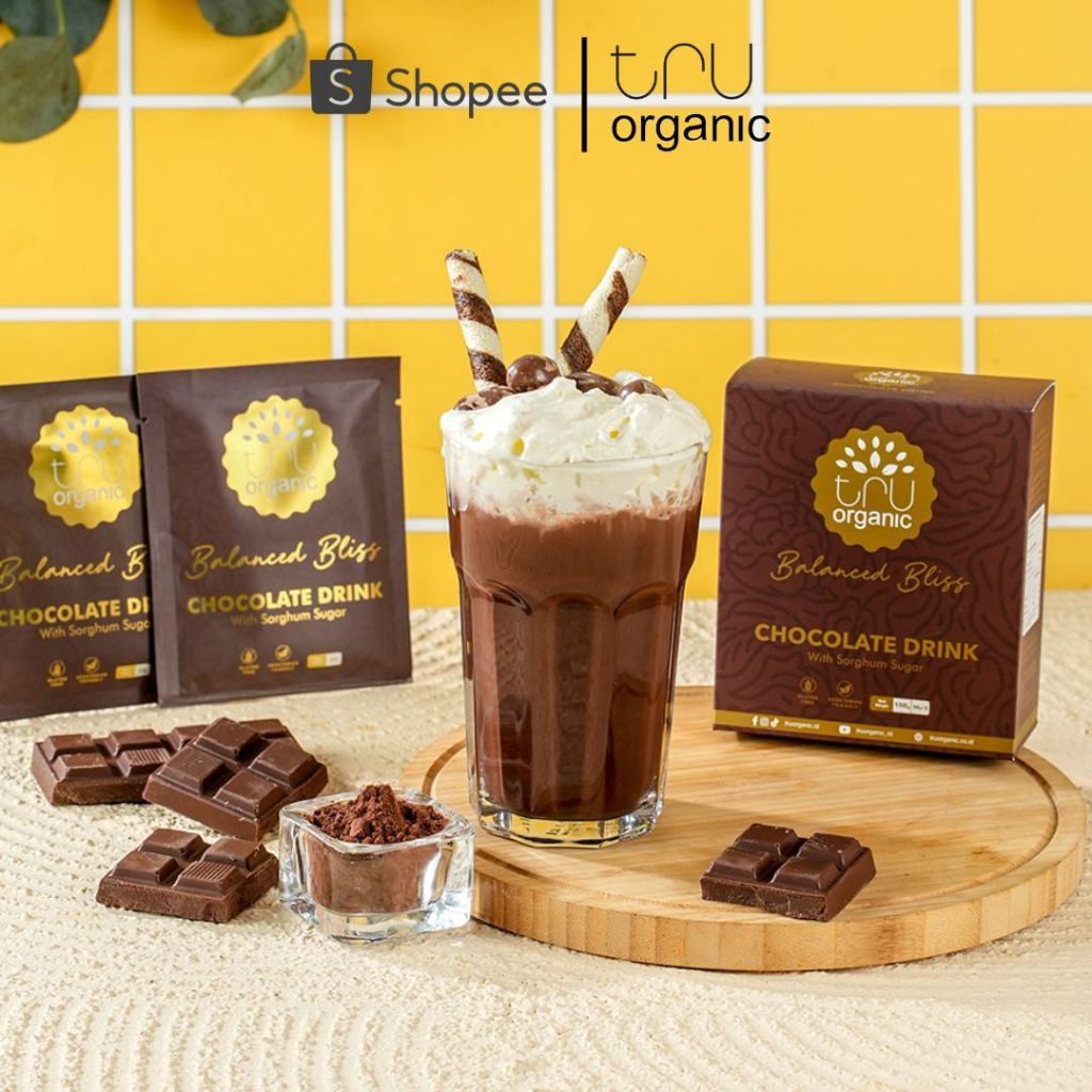 Jual (5 Sachet) TRUorganic Chocolate Balanced Bliss - Minuman Cokelat ...