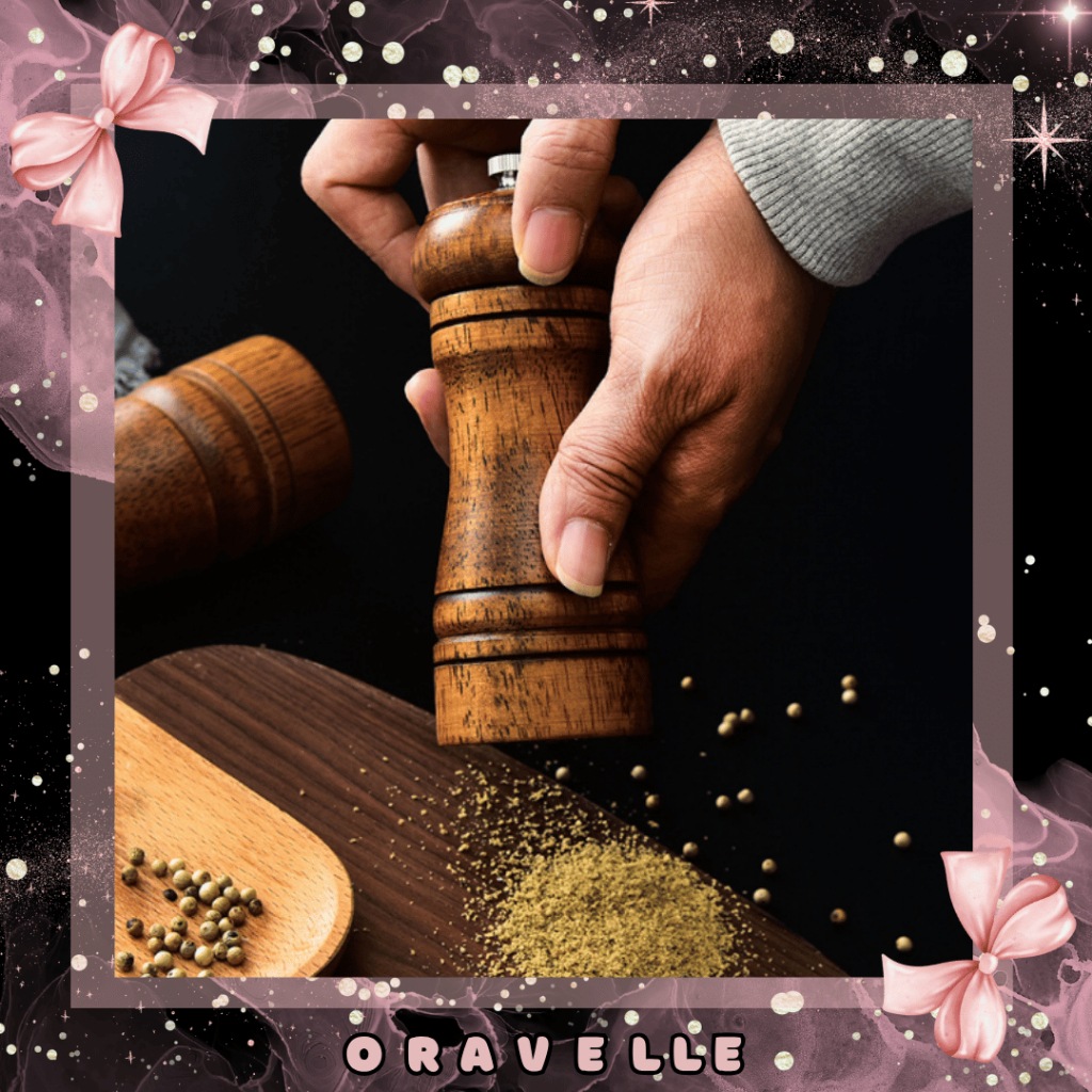 Jual ORAVELLE Gilingan Lada Merica Bumbu / Salt Pepper Mill Manual ...
