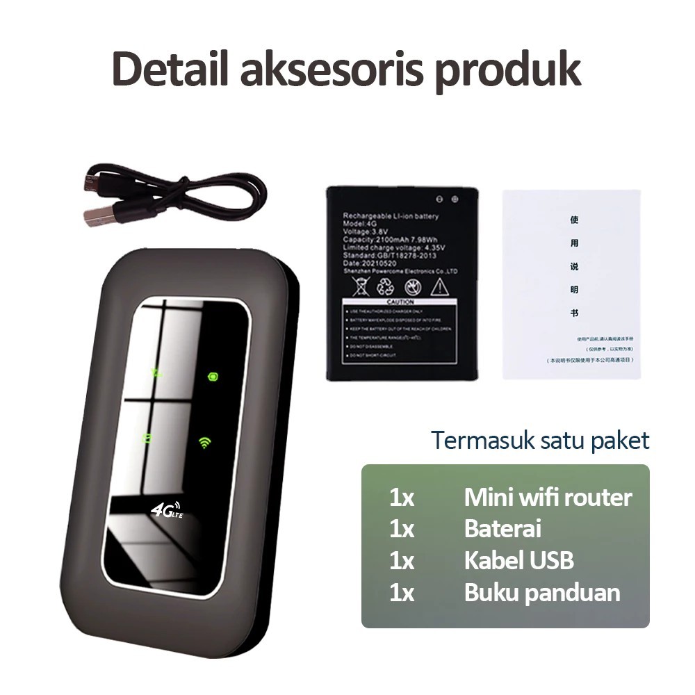 Jual Router Nirkabel WiFi 4G / 5G LTE Mini Modem 150Mbps Mobile ...