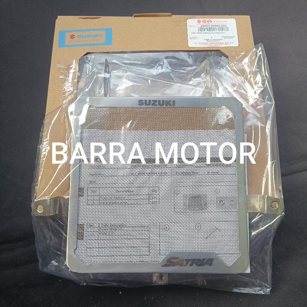 Jual Cover Tutup Pelindung Radiator Satria Fu Fi Injeksi Original SGA ...