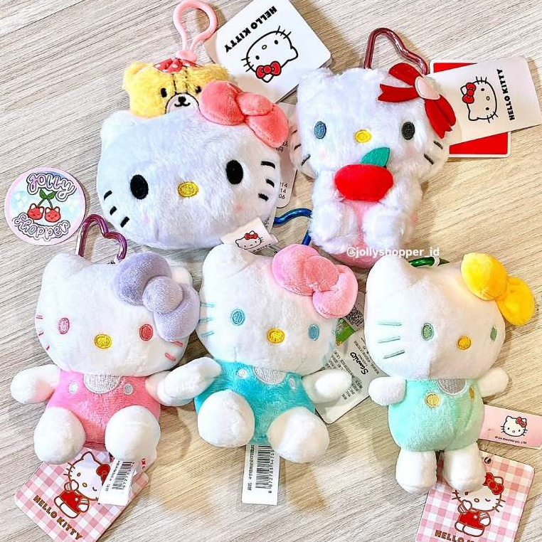 Jual [READY STOCK] Sanrio Licensed Boneka Plush Keychain / Hello Kitty ...