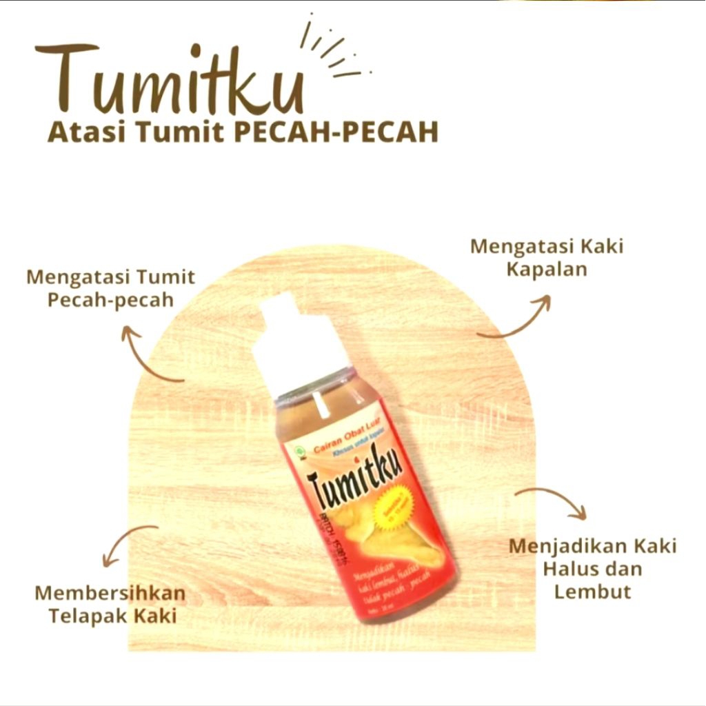 Jual Tumitku Obat Kaki Pecah Pecah 30 ml | Tumitku Obat Kaki Kapalan ...