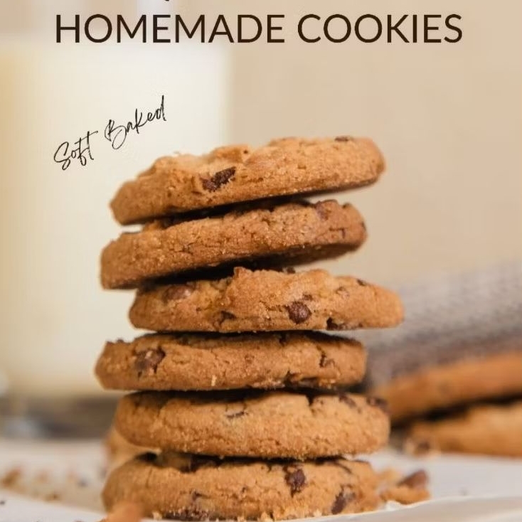 Jual SOFT BAKED COOKIES (HOMEMADE ;NUTELLA, RED VELVET, CHOCOLATE ...
