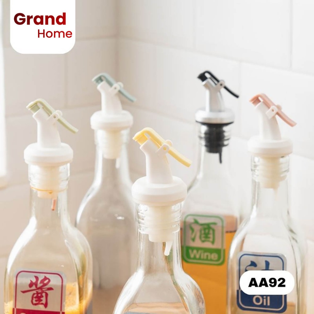 Jual Tutup Botol Minyak Kecap Cair Cuka Dapur Multifungsi/ Sumbat Botol ...