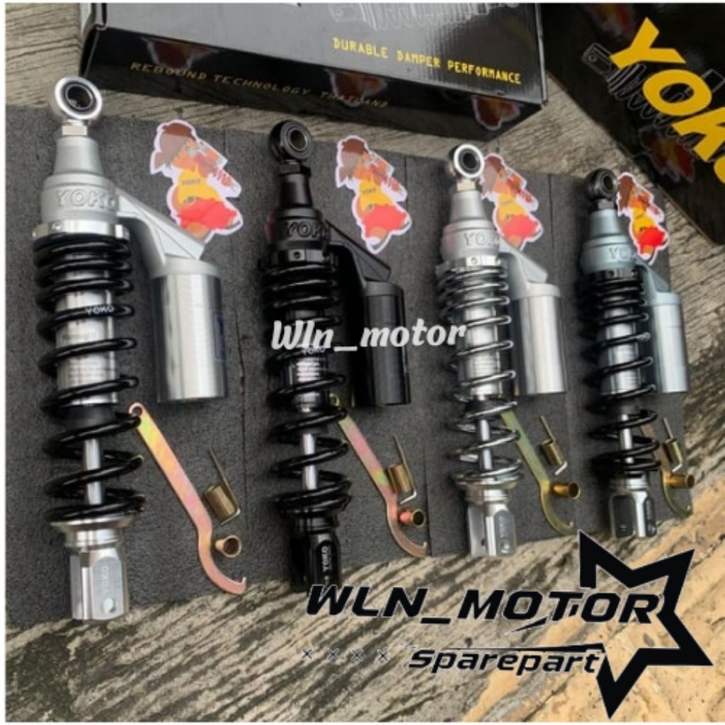 Jual Shock tabung yoko G Plus mio, beat, vario 110 , lexi,vario 125 ...