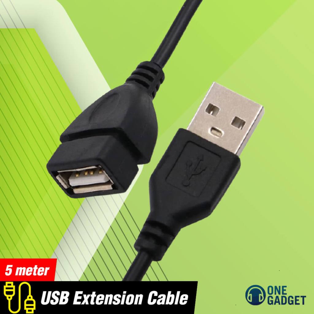 Jual Perpanjangan Kabel USB 2.0 Male to Female Extension Sambungan USB ...