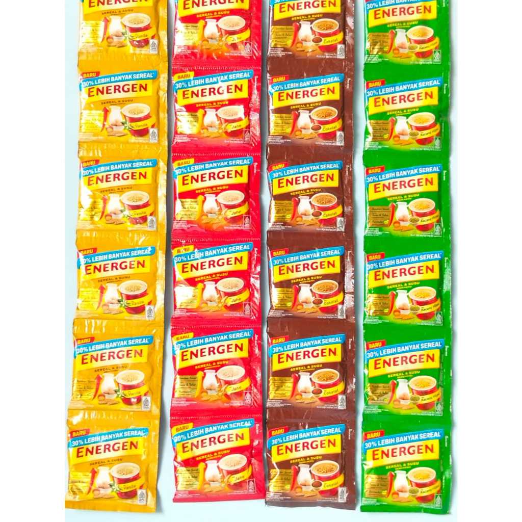 Jual ENERGEN SEREAL DAN SUSU SACHET (1 RENTEN ISI 10 SACHET / 1 X 10 ...