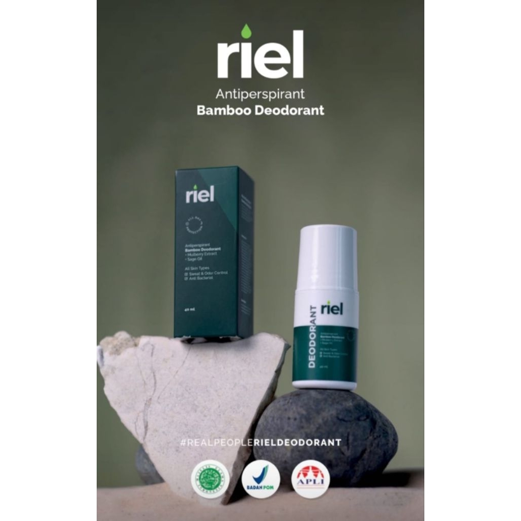 Jual RIEL ANTIPERSPIRANT DEODORANT BAMBOO | Shopee Indonesia
