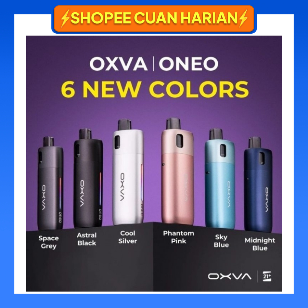 Jual OXVA ONEO POD KIT 1600MAH 40WAT NEW COLORS BY OXVA TECH 100% ...