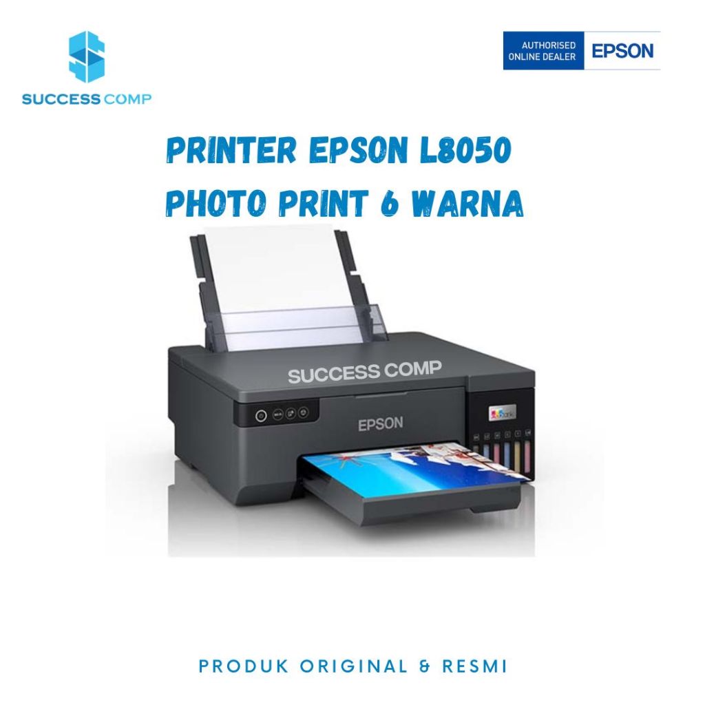 Jual Printer Epson L8050 L 8050 Photo Wifi Pengganti Printer L805 6 Warna | Shopee Indonesia