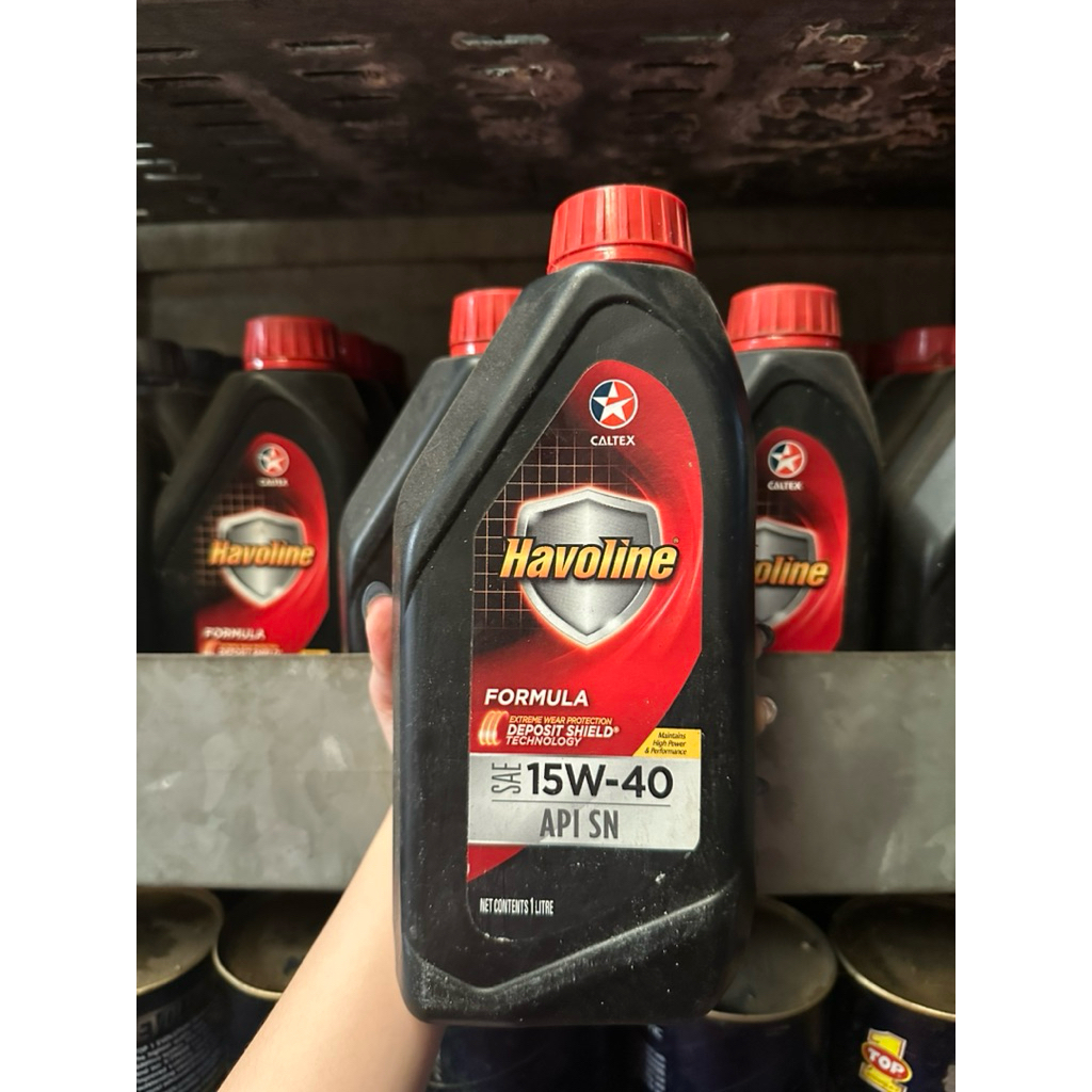 Jual TERMURAH Oli Mesin 1L Caltex Havoline Formula 15W-40 API SN 1 ...