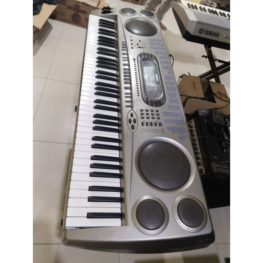 Jual Keyboard Casio WK-1800 Sudah Emulator Flashdisk+ packing kayu ...