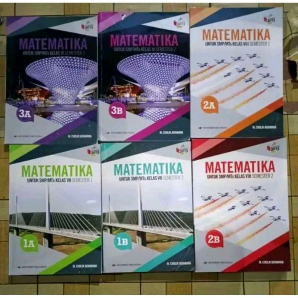 Jual BUKU PELAJARAN MATEMATIKA KELAS 123 VII VIII IX SMP KURIKULUM 2013 REVISI ERLANGGA | Shopee ...