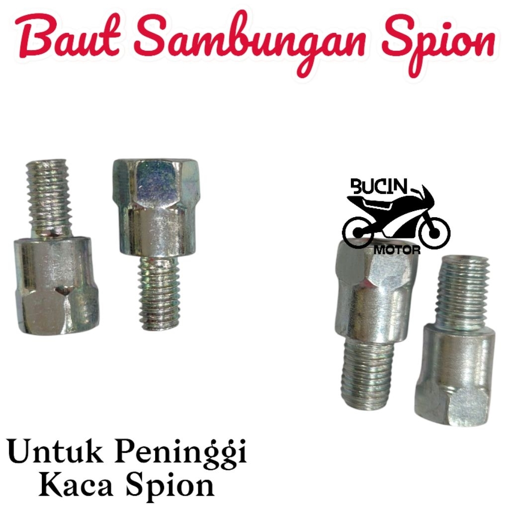 Jual Baut Sambungan Spion Peninggi Spion Atas Honda-Y-S 2 PCS | Shopee ...